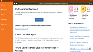 Download Wolf Launcher for Android or Firestick - IPTV FAV