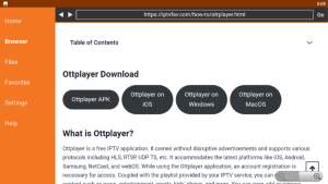 Ottplayer: How to Install on Android, Firestick, iOS, Smart TV, and PC - IPTV FAV